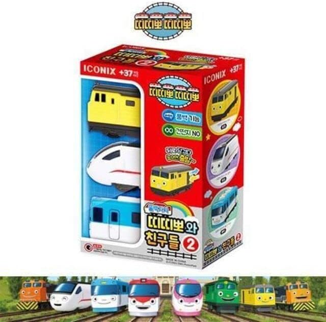 Amazon.co.jp: ティティポ 韓国限定TITIPO と友達セット2ミニカー 男の子 TAYO 電車 おもちゃ 子供 キッズアニメ ...