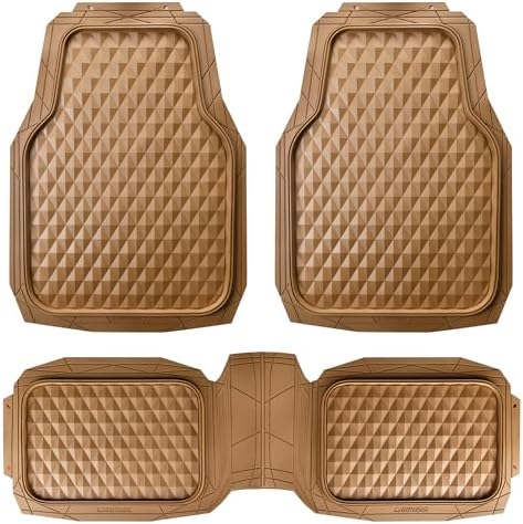 Amazon.com: Motor Trend FlexToughXL Floor Mats for Cars Full Set, All ...