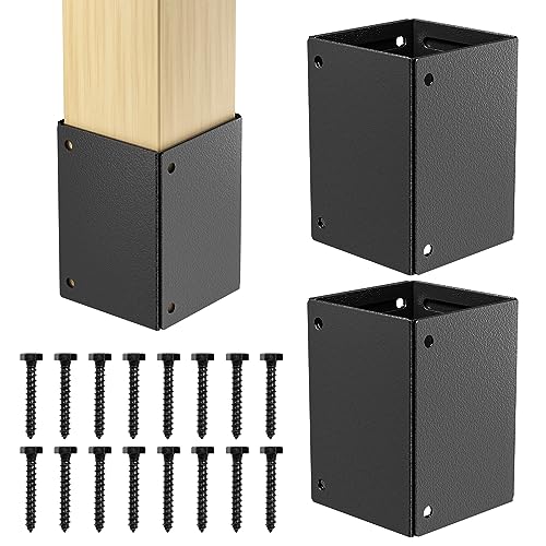 Snapklik.com : FMhotu Post Base Protectors,Adjustable Deck And Fences ...