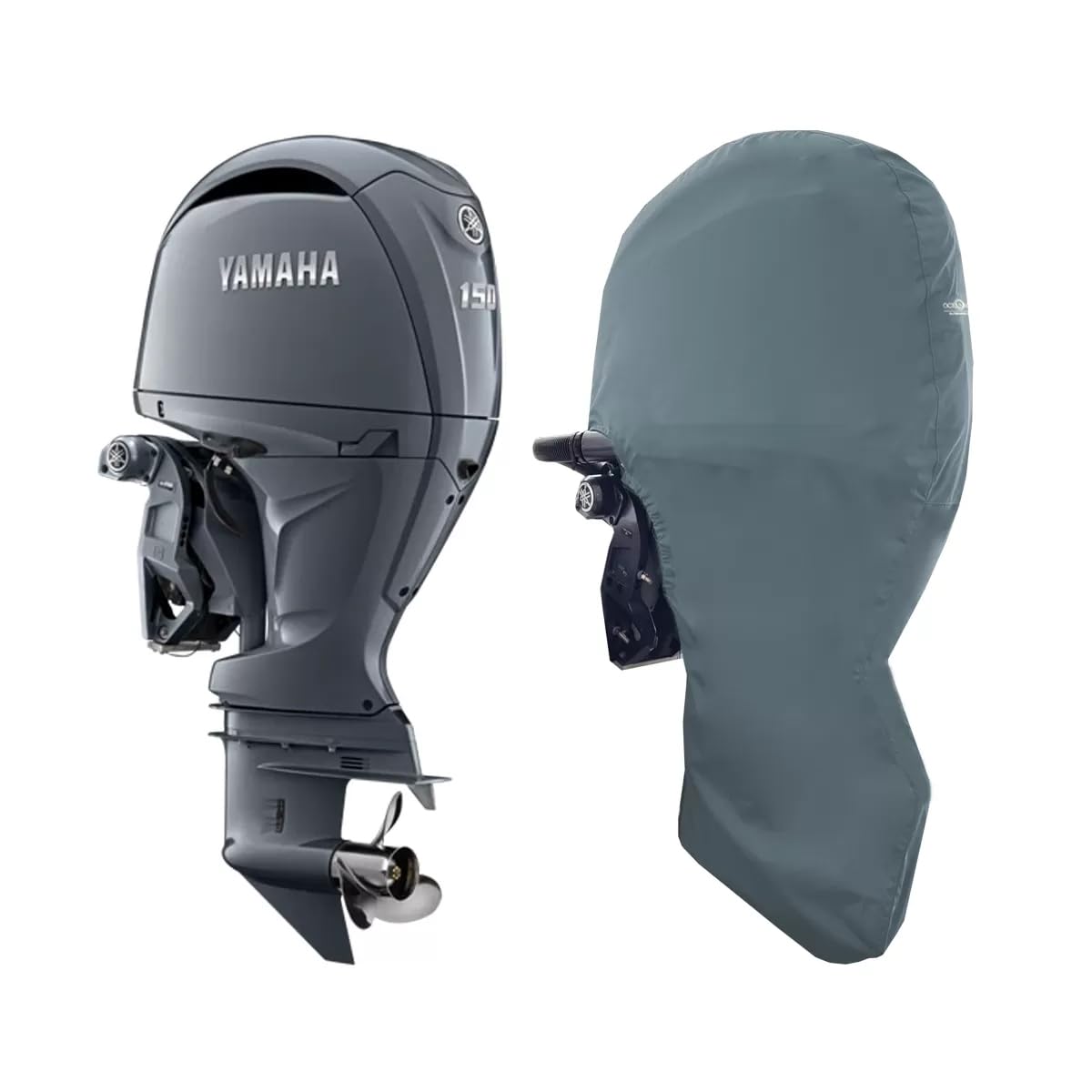 Amazon.com: Oceansouth Custom Fit Full Covers for Yamaha Outboard ...