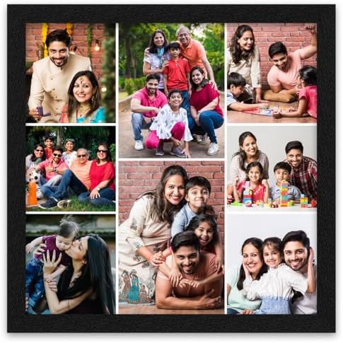 ArtX Customized Collage Photo Frames for Wall, Personalised Photo Frame ...
