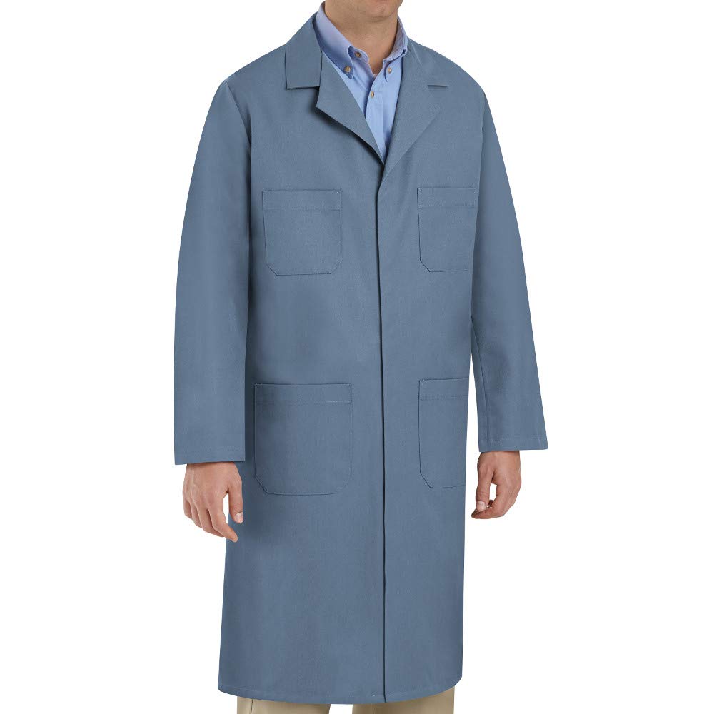 Amazon.com: Red Kap Men's Shop Coat Postman Blue 50-2 Pack: Clothing ...