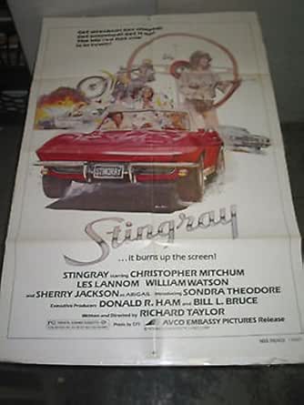 STINGRAY /ORIG. U.S. ONE SHEET MOVIE POSTER (SHERRY JACKSON) at Amazon ...