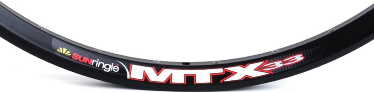 Amazon.com: SUNringle MTX33 26in x 36H Disc Only Bicycle Rim - Black ...