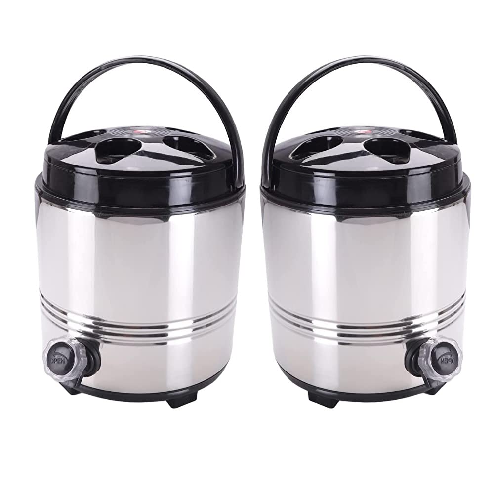 LITEWONDER KITCHEN Stainless Steel Travel Water Jug/Mayur Jug I PU ...