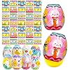 Amazon.com: 40Pcs Easter Egg Wrapper Eggs Film Shrink Wraps for 2.4in ...