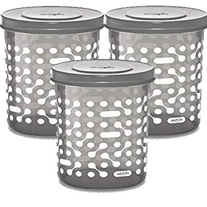 Buy MILTON STOREX Plastic Container - 1500 ml, 3 Pieces, Assorted ...