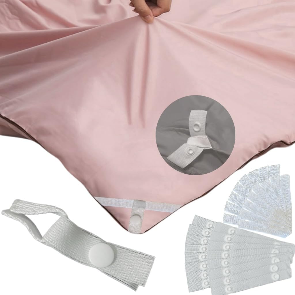 LVQVEV Duvet Clips, 8 Pcs Duvet Clips to Hold Comforter Inside ...