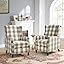 Amazon.com: HULALA HOME Wingback Recliner Chairs Set of 2, Traditional ...