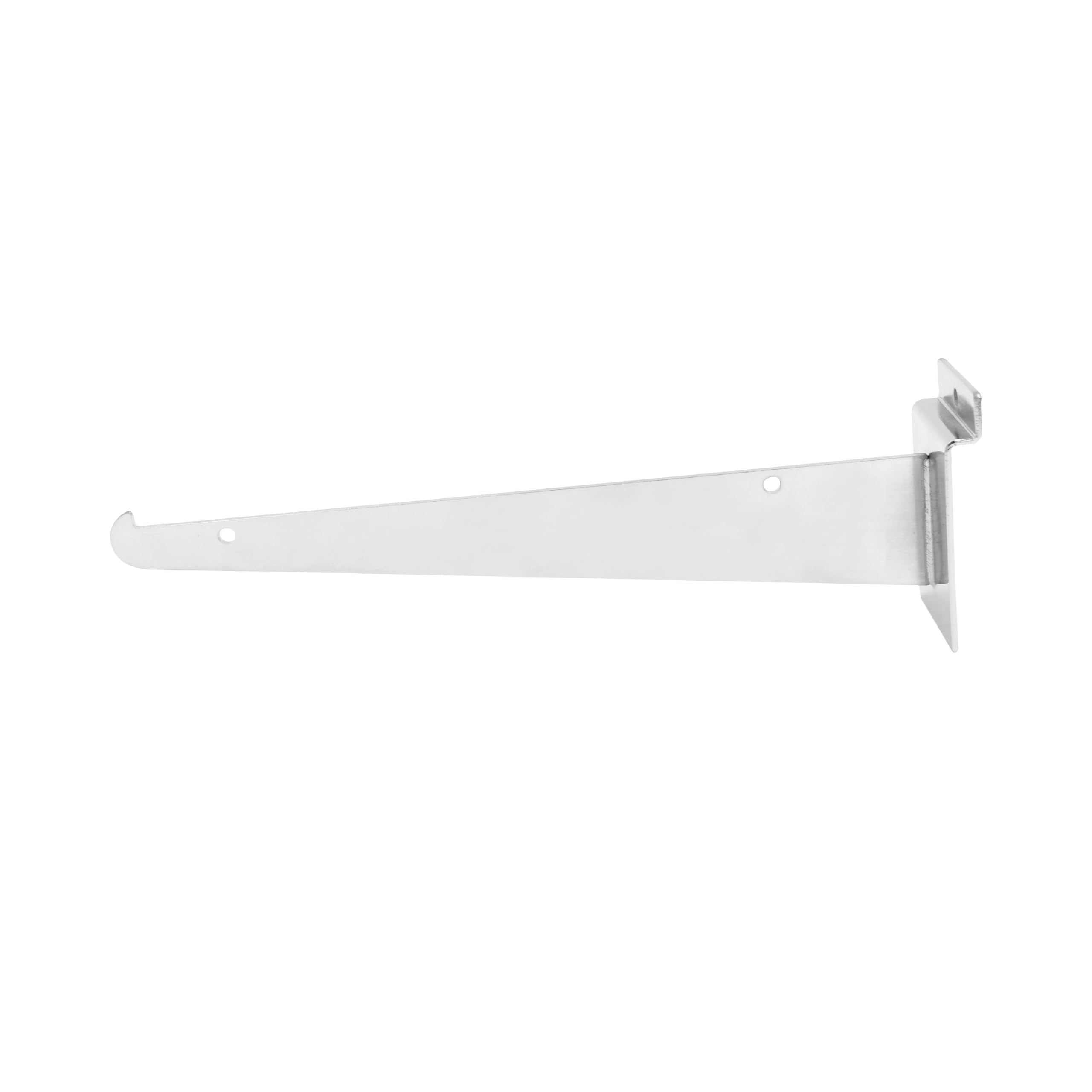 Amazon.com: SSWBasics 10" Slatwall Shelf Bracket - Chrome - (Holds ...