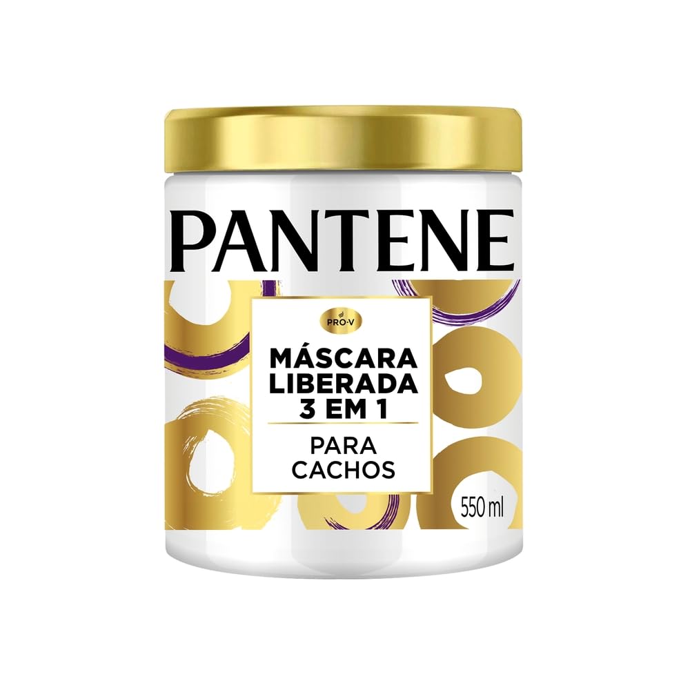 Pantene Máscara Pro-Vitaminas 3 em 1 Liberada 550ml | Amazon.com.br