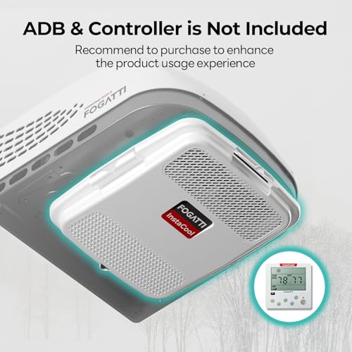 FOGATTI RV AC Unit 13500BTU Non-Ducted Rooftop RV Air Conditioner ...