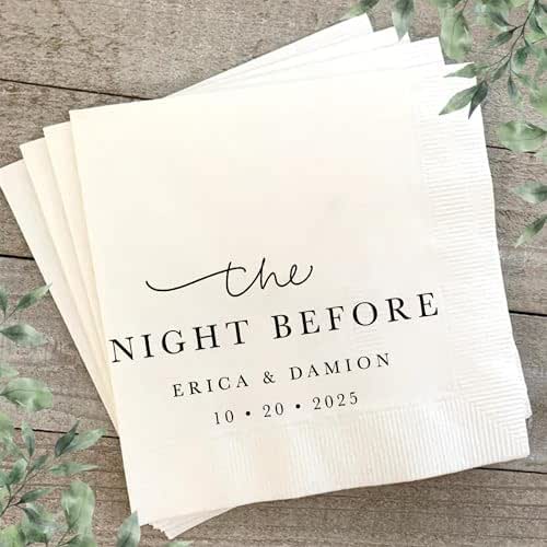 Amazon.com: Luxury Personalized The Night Before Dinner Cocktail ...