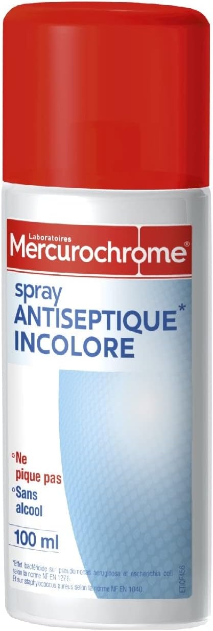 Amazon.com: Mercurochrome Colorless Antiseptic 100ml : Industrial ...