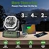 Amazon.com: Rechargeable Operated Camping Battery Powered Fan with Hook ...