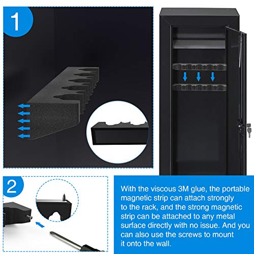 Snapklik.com : 2 Pack Durable Foam Rifle Barrel Rack For Stack-On Gun ...