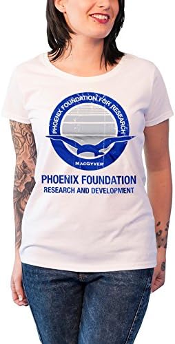Macgyver Officially Licensed Merchandise Phoenix Foundation Girly Tee ...