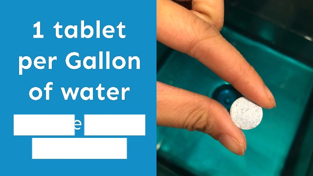 Watch Steramine 1G Sanitizer QUAT Tablets on Amazon Live