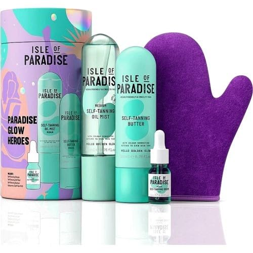 Amazon.com: Isle of Paradise Glow Heroes Tanning Bundle - Medium ...