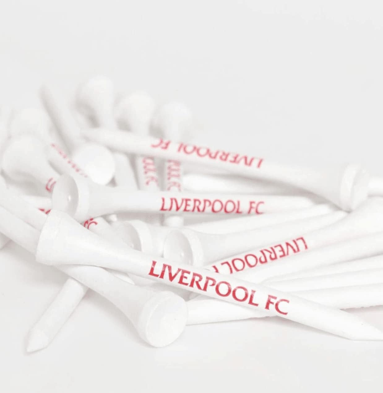 Amazon.com: Liverpool FC Golf Tees (25 Tees) - LFC White Wooden Golf Tees - Official LFC ...
