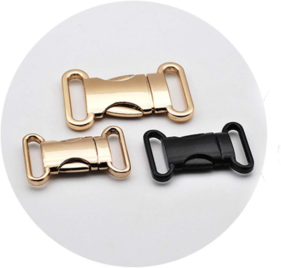 HEALLILY 4pcs Metal Side Release Buckles Adjustable Quick Release Clips ...