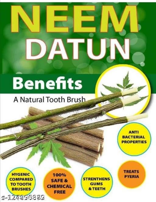 Buy KD_Neem Datun Tooth Brush/Fresh Neem Datun Sticks | Natural Herbal ...