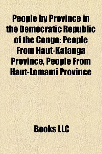 Amazon.in: Buy People by Province in the Democratic Republic of the ...