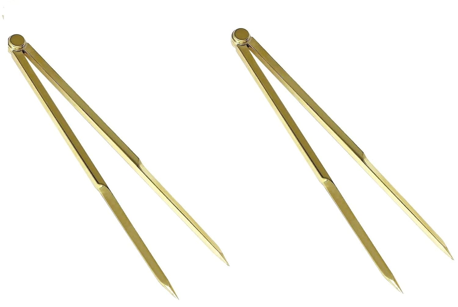 8" Navigation Compass Divider with Brass Needle Point, Survey Drawing ...