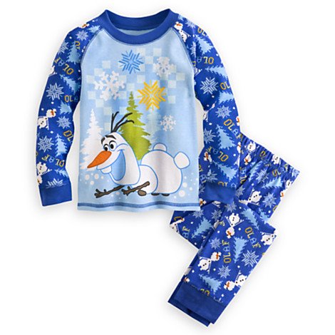 Amazon.com: Disney Store Frozen Olaf Pajama Pants Set for Boys - Size 3 ...