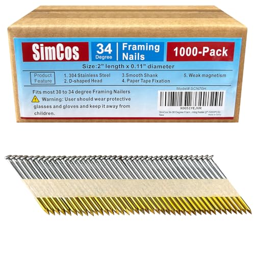 Best 30 Degree Stainless Steel Framing Nails for Durable Construction ...