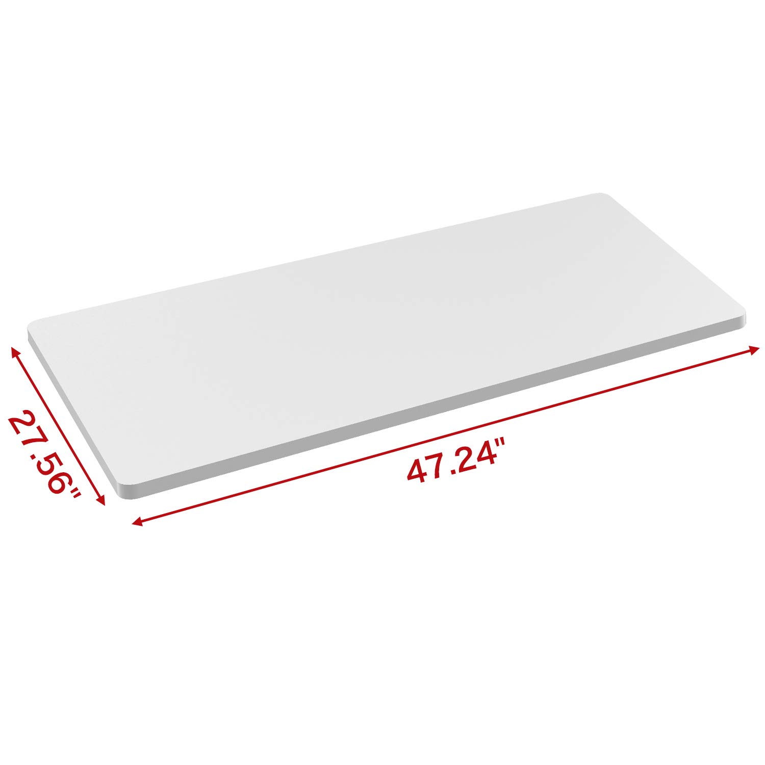 AIMEZO Table Top 22x10 in” Solid One-Piece Wood Desktop for Standing ...