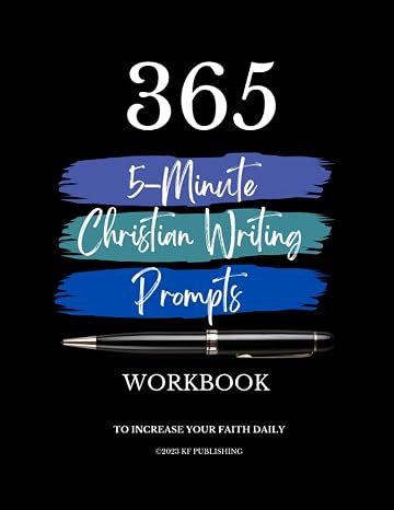 365 5-Minute Christian Writing Prompts Workbook - 8.5" x 11": A year ...