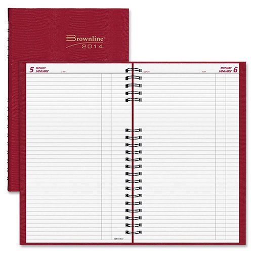 Amazon.com: REDIFORM C550CRED CoilPRO Daily Planner, Ruled, 1 Page/Day ...