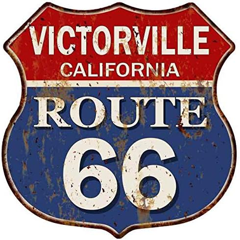 Amazon.com: Chico Creek Signs Victorville, California Route 66 Shield ...