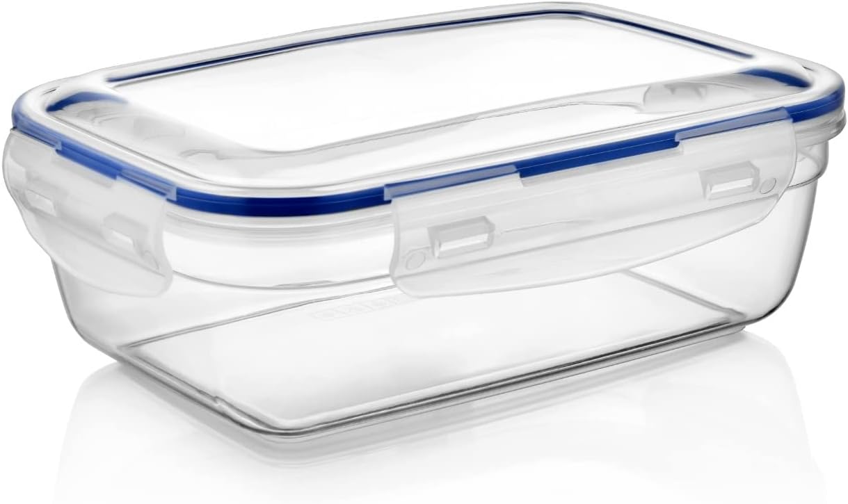 Best House | Small Plastic Storage Box | Rectangle Food Container with ...