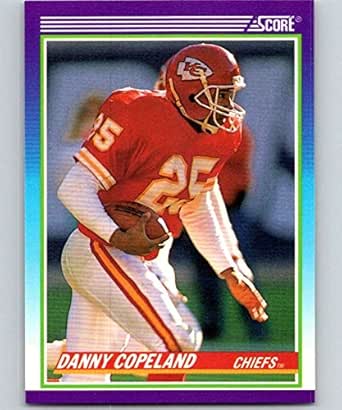 Amazon.com: 1990 Score Football #464 Danny Copeland RC Rookie Card ...