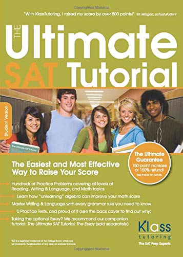 The Ultimate SAT Tutorial: Student Version: 2019-2020 Edition: Klass ...