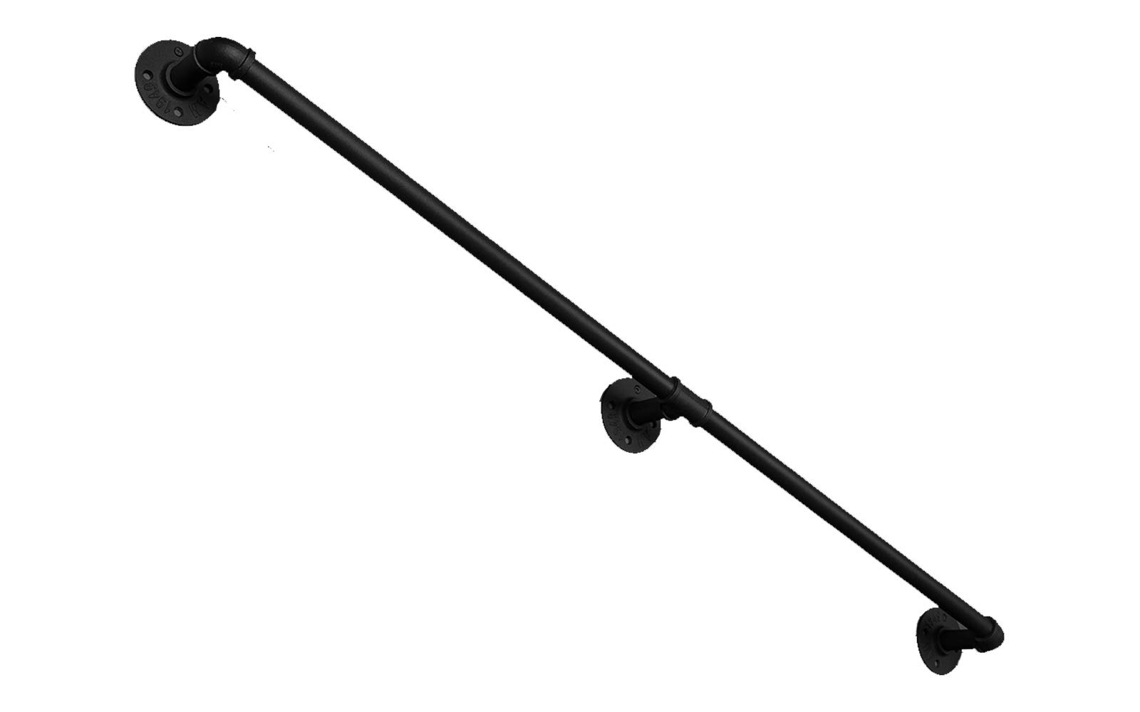 Buy KINMADE Stair Handrail Industrial Loft Pipe Style Indoor Stair buy-kinmade-stair-handrail-industrial-loft-pipe-style-indoor-stair