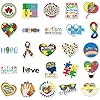Amazon.com: Autism Awareness Stickers, 50 Pcs Autism Awareness ...