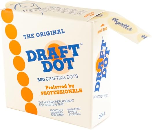 Amazon.com : Drafting Dots Box of 500 : Drafting Tools : Office Products