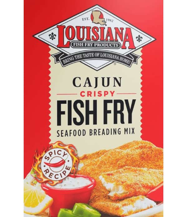 Amazon.com : Louisiana Fish Fry Cajun Fry 25lb Bulk, Food Service (25 ...