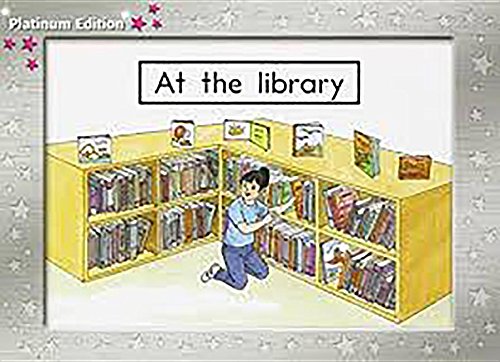 Amazon | At the Library (Rigby Pm Platinum Bookroom Package (Levels 1-2 ...