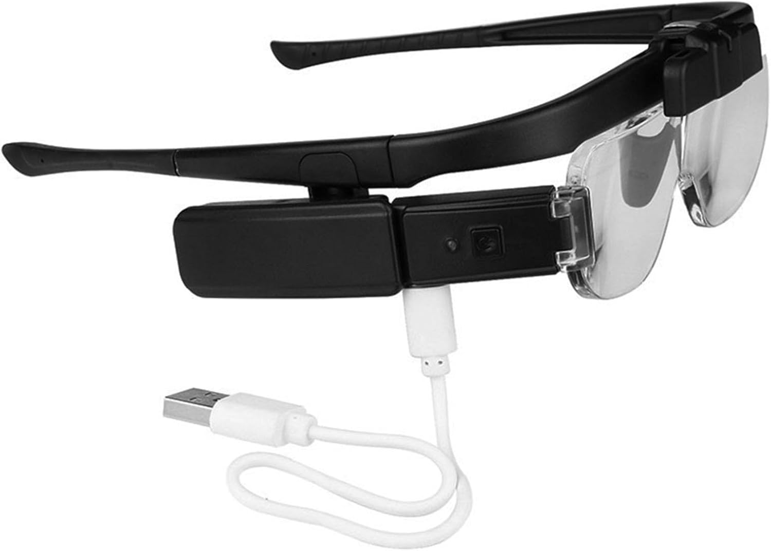 Meichoon Lupa Recargable por USB,Lupa de Diadema con Luz LED,6 Lentes ...