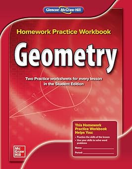 Amazon.com: Geometry, Homework Practice Workbook (MERRILL GEOMETRY ...