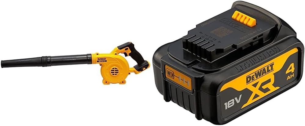 DEWALT DCV100-XJ 18 V Li-Ion XR Compact Cordless Blower - Bare Unit ...