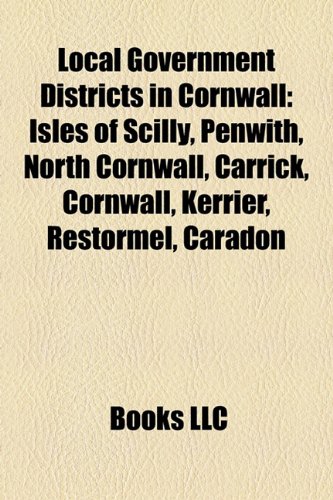 Amazon.co.jp: Local Government Districts in Cornwall : 本