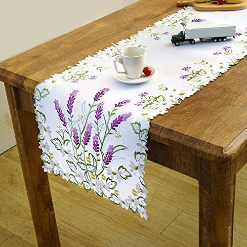 Amazon.com: COMFEELING Table Runner Rectangular Table Doilies Spring ...