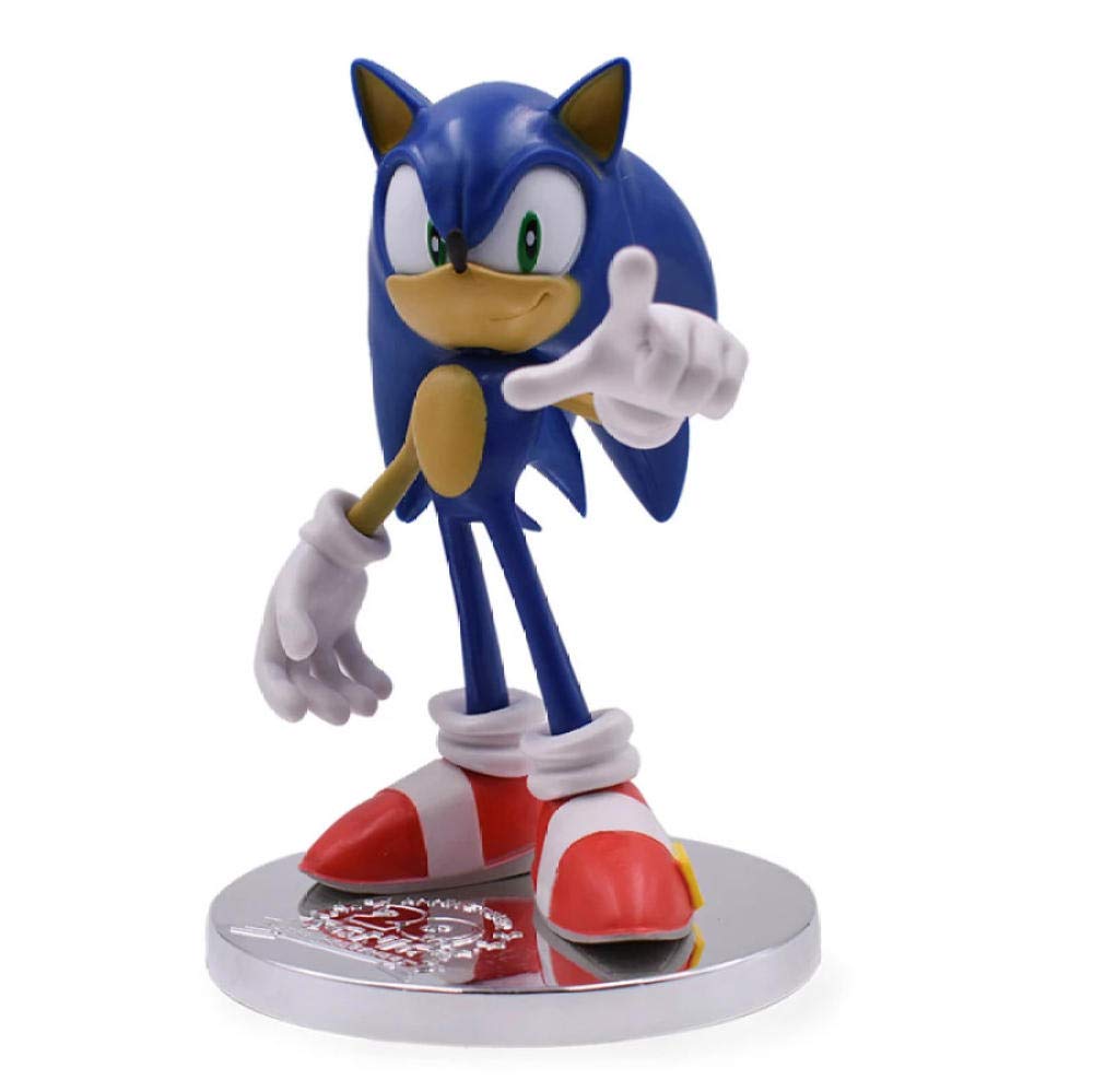 Gsdgsd 17 Cm Sonic 20th Anniversary Super Sonic Figure Toys ...