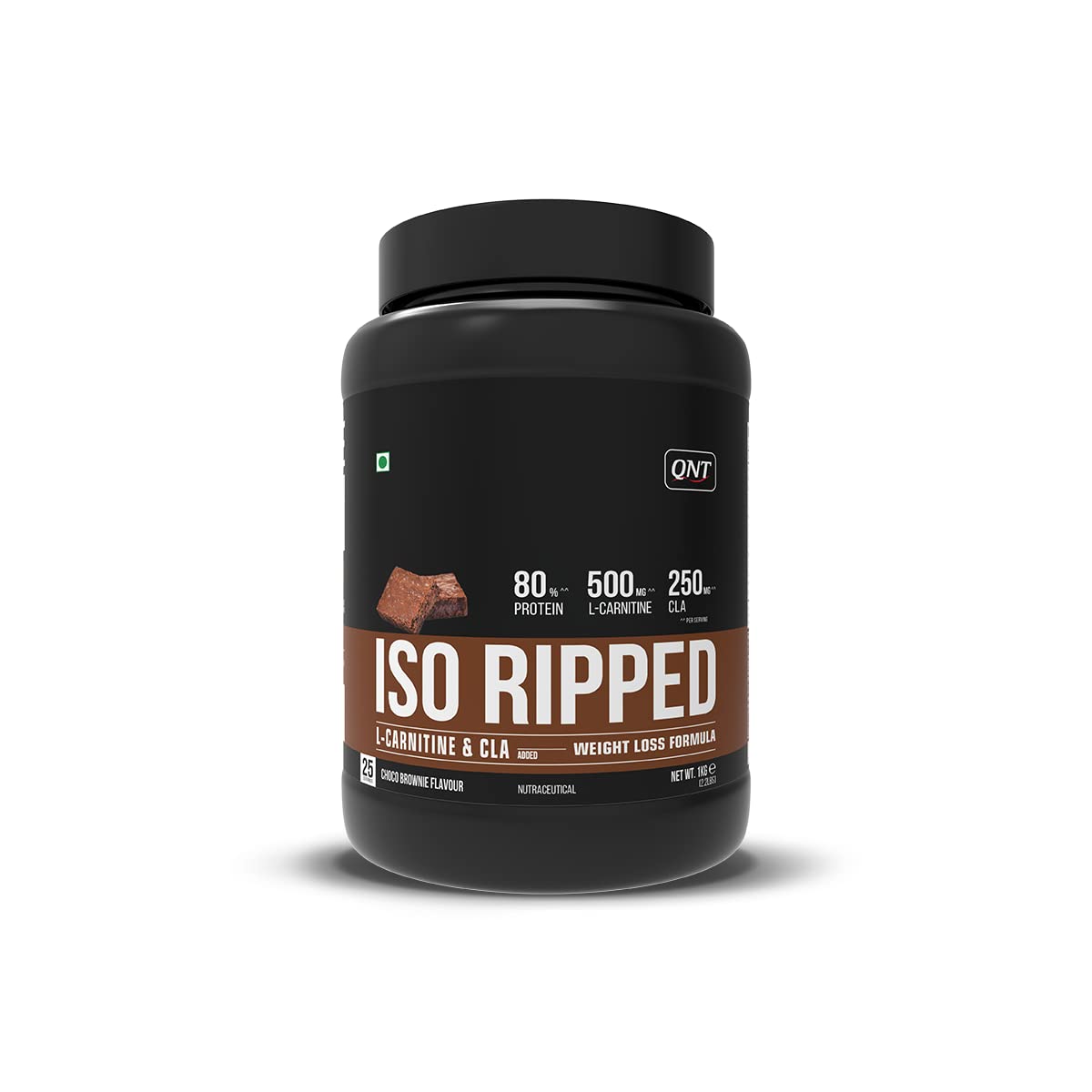 Buy QNT ISO Ripped | Whey Protein Isolate Powder with L-Carnitine & CLA ...