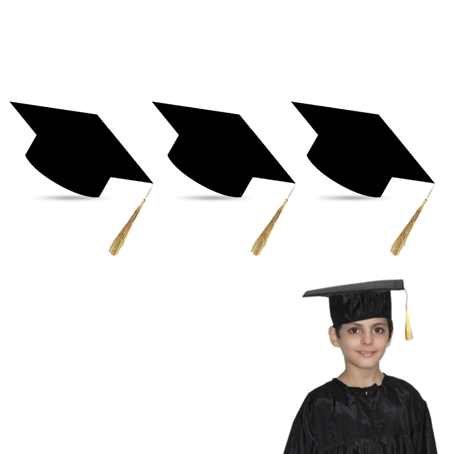Transparent Graduation Cap Throw
